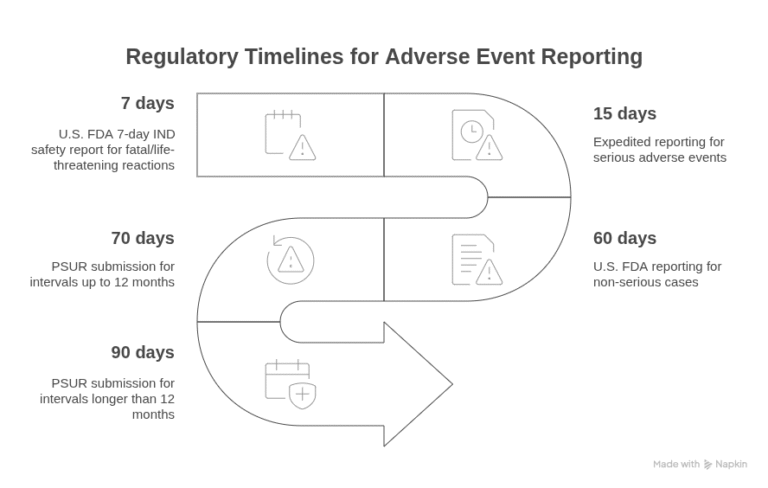 Pharmacovigilance Regulatory Timelines: A Complete Guide - Drugvigil's Blog